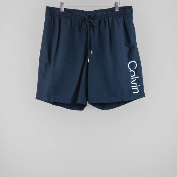 Calvin Klein | Swim | New Calvin Klein Mens Swim Trunk In Navy | Poshmark